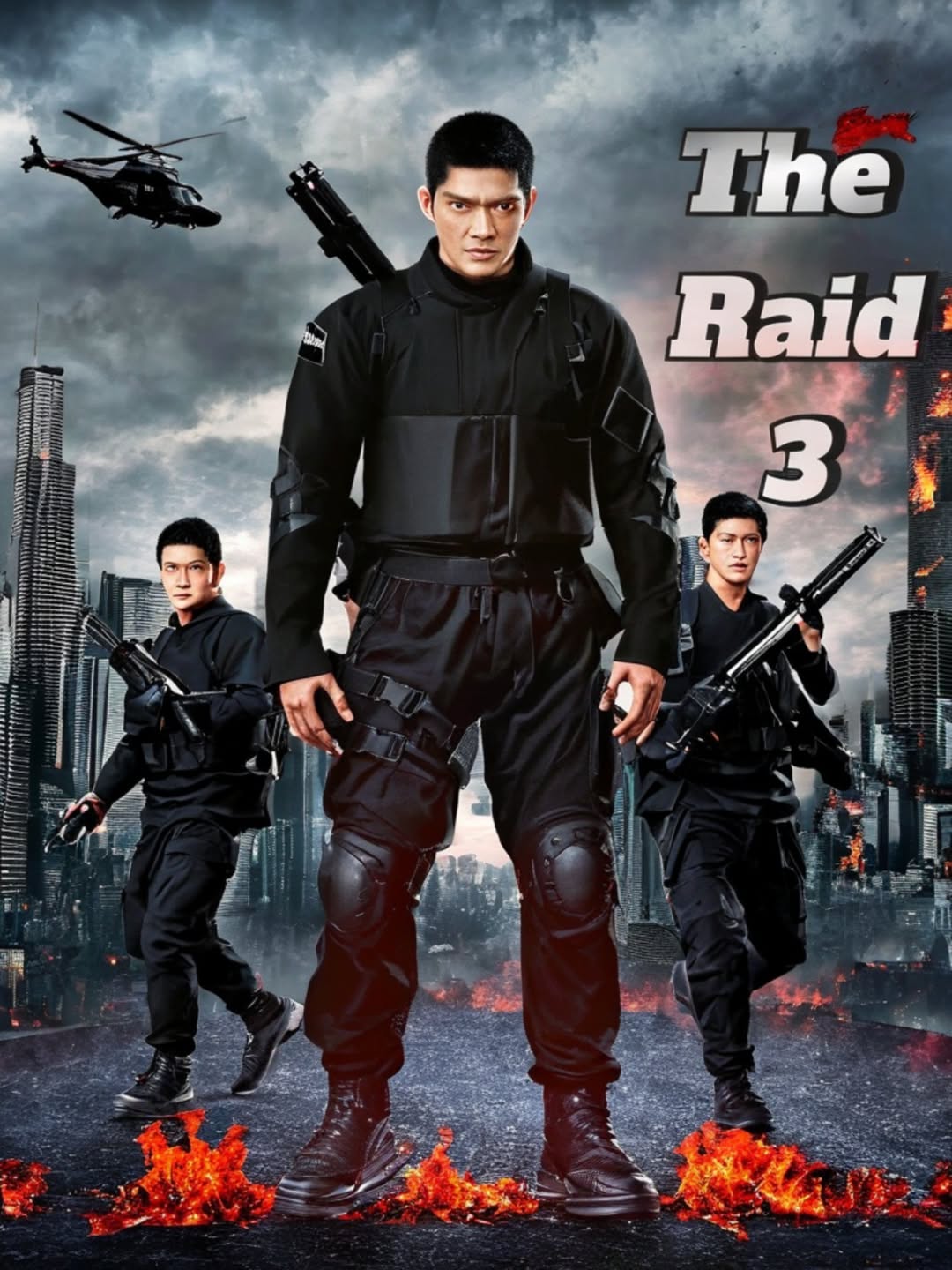 THE RAID 3: REBORN Teaser (2024) - W2WMovie